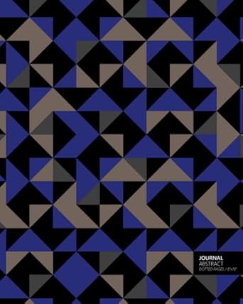 Abstract Journal - Dotted Pages - 8x10 - Large: (Focused Edition) 192 ...