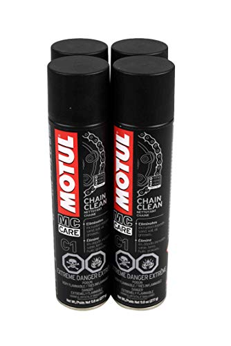 Amazon.com: Motul 103243 C1 Chain Clean O, X & Z-Ring Compatible 400mL ...