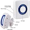 Caregiver Pager Motion Sensor Alert Room Bed Alarm and Fall Prevention ...