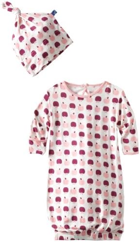 Amazon.com: Kicky Pants Newborn Print Layette Gown And Knot Hat Set ...