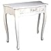 French Style Ivory White Dressing Table or Console Table : Amazon.co.uk ...