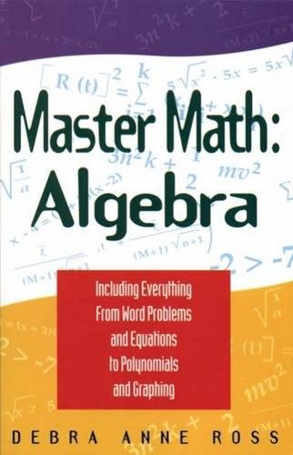 Master Math: Algebra: Debra Anne Ross: 9781564141941: Amazon.com: Books