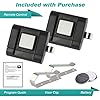 2X Garage Door Remote for Stanley 1050 Linear 310Mhz Gate Opener 105015 ...