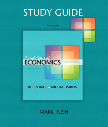 Amazon.com: Foundations of Economics - Study Guide: 9780321559937: Rush ...