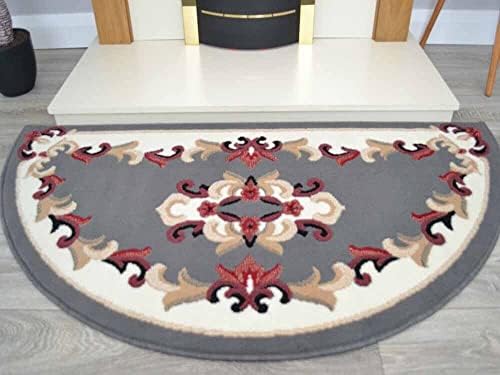 Half Circle Rug Semi Circle Rugs Round Moon Hearth Pattern Fireside ...