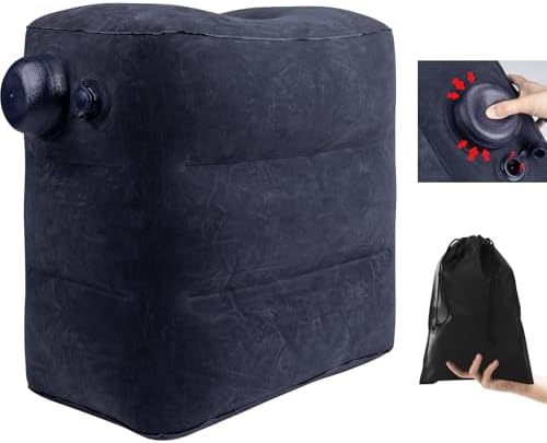 Amazon.com: FLYPAL Inflatable Foot Rest for Air Travel, U.S Patented 2 ...