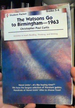 The Watsons Go to Birmingham - Student Packet Grades 5-6 by Christopher ...