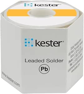 Kester 285 Lead Solder Wire - 1 lb - 0.01 in Wire Diameter - Sn/Pb ...