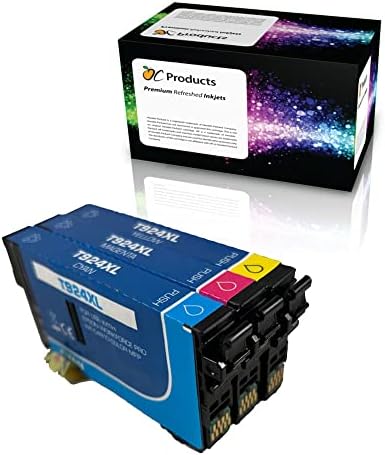 Amazon.com: OCProducts Remanufactured Ink Cartridge Replacement 3 Pack ...