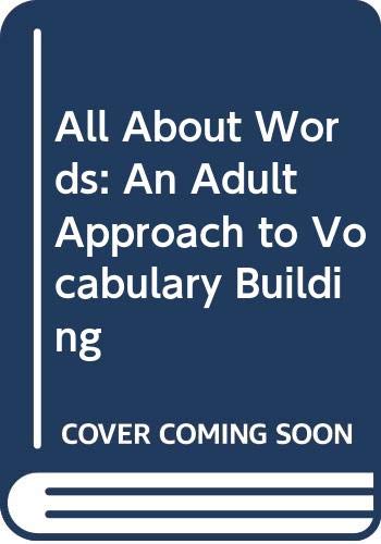 All About Words: An Adult Approach to Vocabulary Building: Nurnberg ...