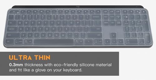 Snapklik.com : CaseBuy Keyboard Cover For Logitech MX Keys S/Logitech ...