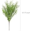 Amazon.com: Lovmeety 3Bundles Artificial Rosemary Stems Fake Greenery ...