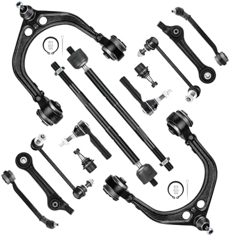 Amazon.com: ASTARPRO 14pcs RWD Front Suspension Kit Control Arm Kit and ...