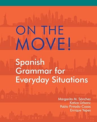Amazon.com: On the Move!: Spanish Grammar for Everyday Situations ...