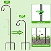 Amazon.com: FEED GARDEN Adjustable 32 Inch Small Shepherds Hooks for ...