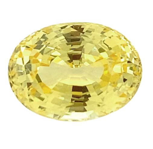 GemsTech Rarest Yellow Sapphire Stone 6.50 Carat Pukhraj Stone Original ...