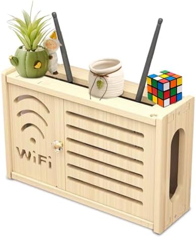 OHANA Router Cabinet - Router Storage Box - Router Hide - Router Box ...