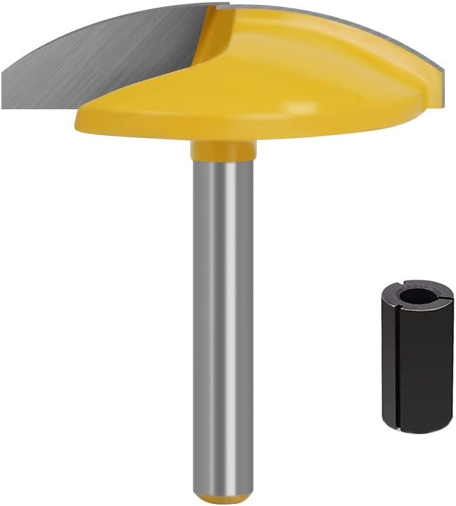 Horizontal Crown Router Bit & collet, 1/4 Inch Shank Bowl and Tray ...