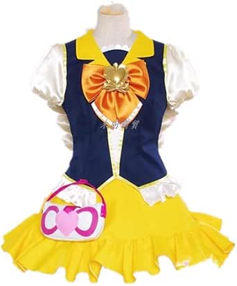 Amazon.co.jp: Happiness Charge, Pretty Cure, Cure Hani, Cosplay Costume ...