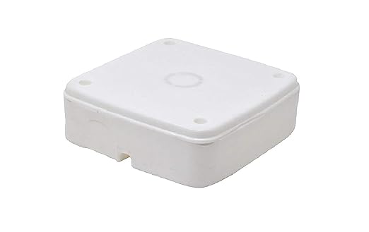 PVC Box Square Junction Box for CCTV Cameras 5x5 : Amazon.in: Electronics