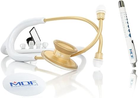 Amazon.com: MDF Instruments Acoustica Lightweight Stethoscope for ...