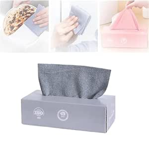20-Pack Premium Pink Microfiber Cleaning Cloths 180GSM, 8x8-inch, lint ...