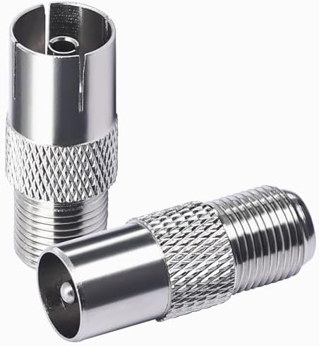 Amazon.com: TUOLNK TV PAL Antenna Connector, Type F Female to TV PAL ...