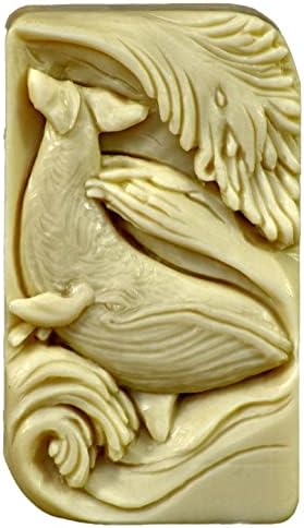 Amazon.com: ARTCRAFTMOLDS Whale Silicone Mold for soap Making and Other ...
