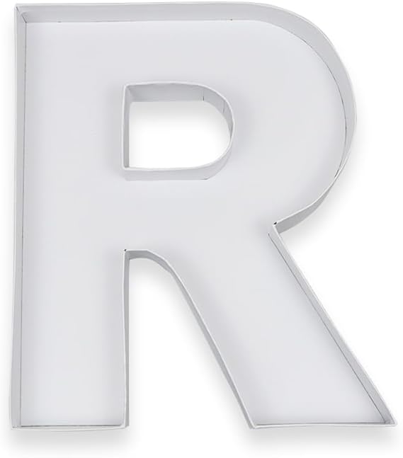 Amazon.com: 10"R Shaped Cardboard Letter Mache Chocolate Sweets Candy ...