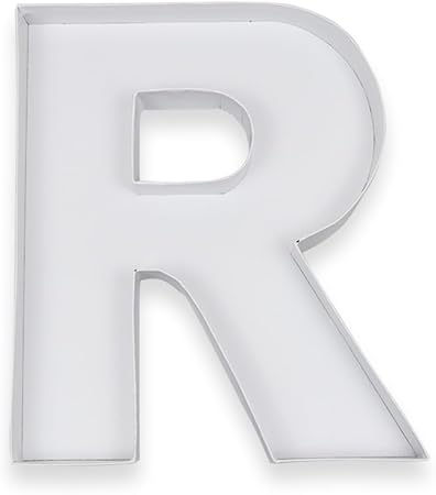 Amazon.com: 10"R Shaped Cardboard Letter Mache Chocolate Sweets Candy ...