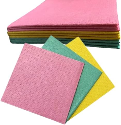 YIDUHAO Reusable Cleaning Cloths,Super Absorbent Shammy Chamois Towel ...