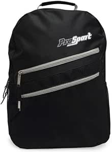 Amazon.com: Prosport Multi-pocket Front Zippers Backpack With Beverage ...