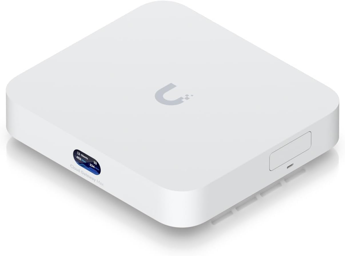 Ubiquiti UniFi 2.5G 1.5 Gbps 512GB Cloud Gateway Max Router: Routers ...