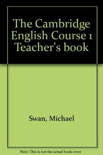 Amazon.com: The Cambridge English Course 1 Teacher's book ...