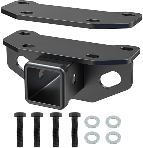 Amazon.com: LOCAME 2 Inch Rear Trailer Hitch Receiver, Compatible with ...