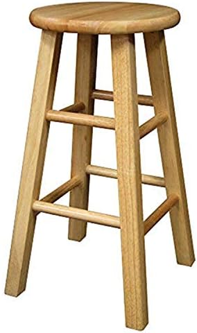 Amazon.com: Winsome Dakota 24" Counter Natural Finish Stool : Home ...