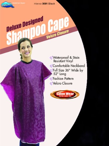 Amazon.com : Dream Salon Wear -Shampoo Cape (Pack of 1) : Beauty ...