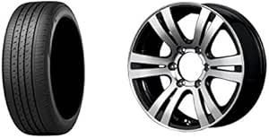 Amazon.co.jp: サマータイヤ・ホイール 1本セット 16インチ DUNLOP(ダンロップ) VEURO VE303 225/50R16 92V + MANARAY SPORT ...