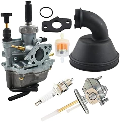Amazon.com: LT80 Carburetor with Fuel Switch Valve Petcock Intake ...