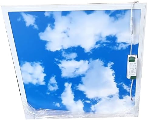 Long Life Lamp Company 40w Sky LED Ceiling Panel 600 x 600 Cloud Scene ...