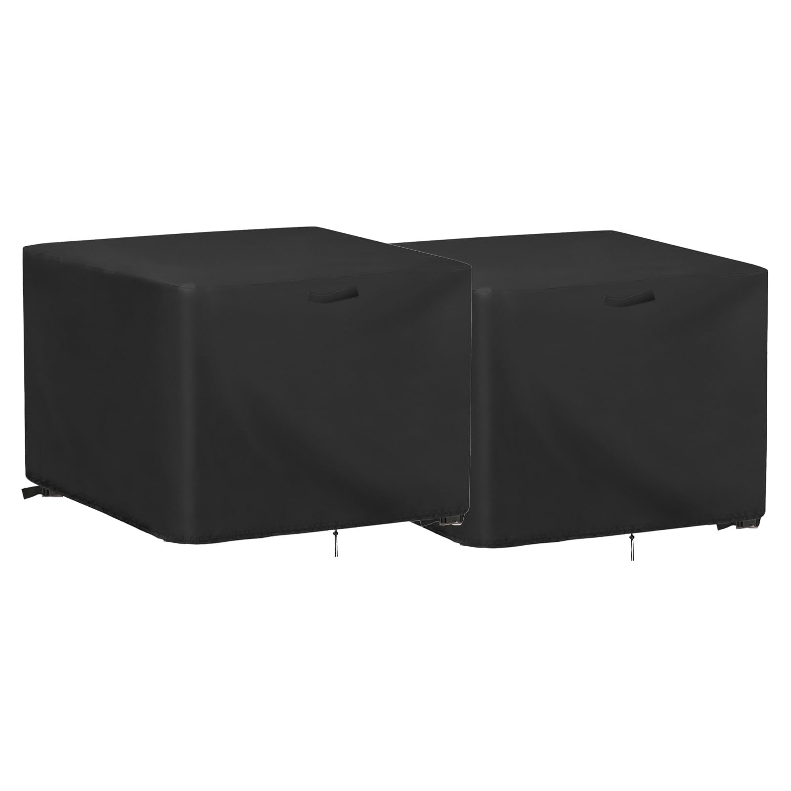 Amazon.com : Jungda 2 Pack Outdoor Ottoman Cover Square,16 Inch ...