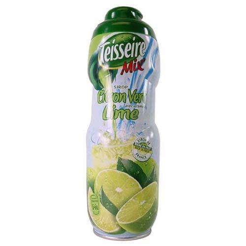 Amazon.com: Lime (Citron Vert) Teisseire all natural Lime (Citron Vert ...