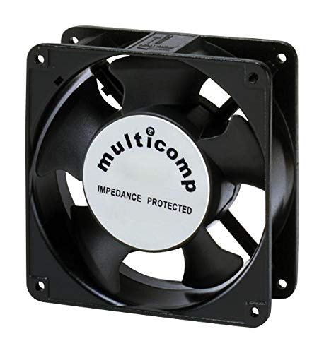 MULTICOMP MC19678 AXIAL Fan, 120MM, 240VAC, 60mA: Amazon.com: Tools ...