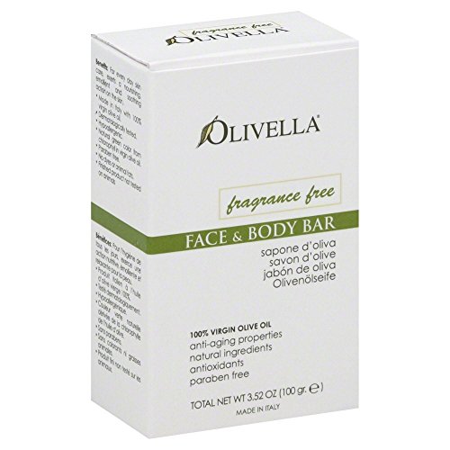 Olivella Face and Body Soap,Raw fragrance free, All-natural 100 Percent ...
