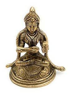 Buy Bhunes Brass Goddess Annapurna Devi Idols, Annapurneshwari Vigraha ...