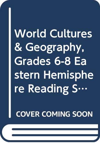 World Cultures & Geography, Grades 6-8 Eastern Hemisphere Reading Study ...