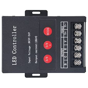 driver LED RGB DC5‑24V Fuente de alimentación de gran voltaje con ...