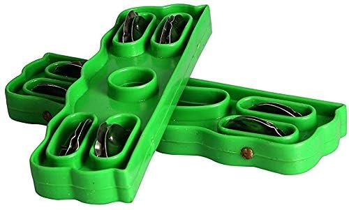 YAMUNA MUSICAL STORE Plastic Kartal (khadtaal) 1 Pair Indian Musical ...