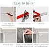 Amazon.com: 10 Feet Peel and Stick Chair Rail Panel Molding Decoration ...