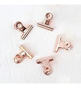 Coideal Small Bull Paper Clips, 30 Pack 0.87 Inch Metal Binder Clips ...